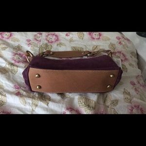 Bags | Brand New Raspberry Velour Shoulder Bag From Spain | Poshmark